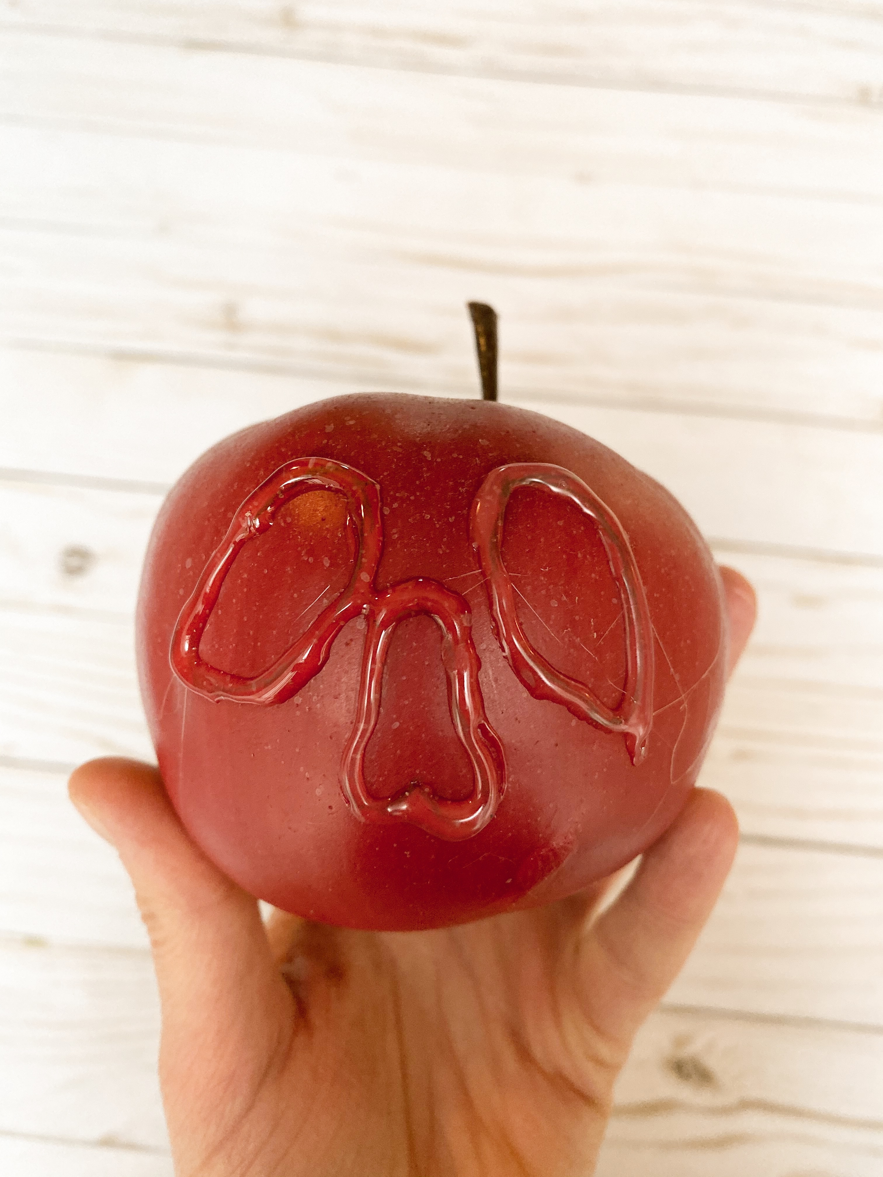 DIY Poison Apple Decoration - The Rambling Introvert