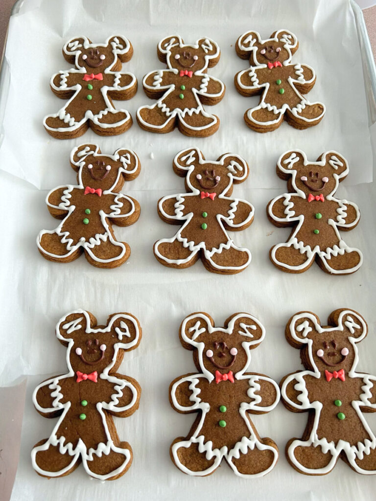 Copycat Mickey Gingerbread Man Cookies - The Rambling Introvert